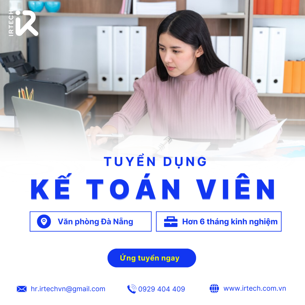 IRTECH | TUYỂN DỤNG