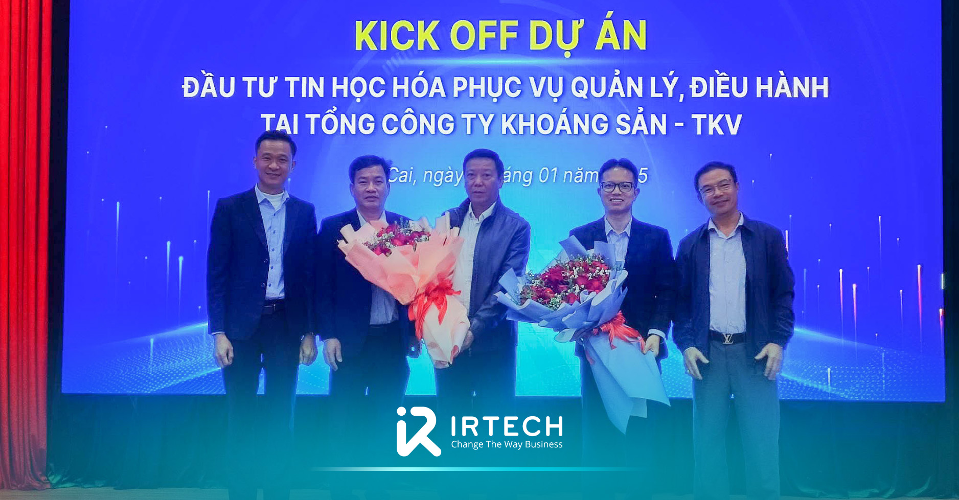 Kickoff dự án số hóa tại Tổng công ty Khoáng sản TKV - Đón đầu Chuyển đổi số | IRTECH