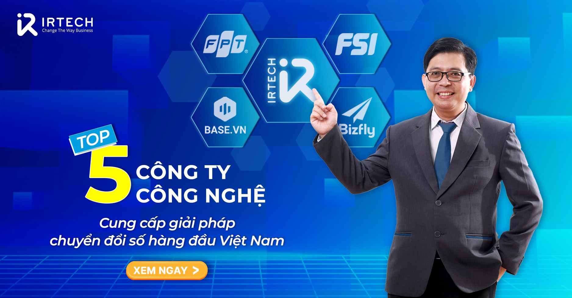 Top 5 công ty cung cấp giải pháp chuyển đổi số hàng đầu Việt Nam | IRTECH
